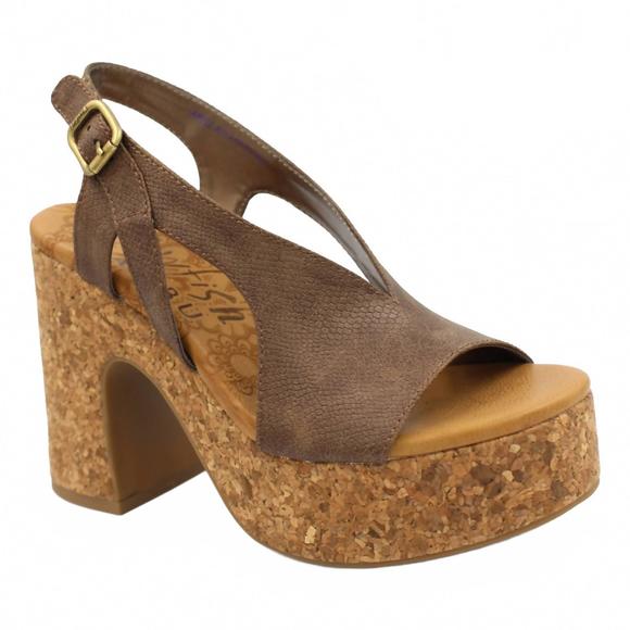 Blowfish | Shoes | New Blowfish Womens Partea Sandal In Light Taupe ...